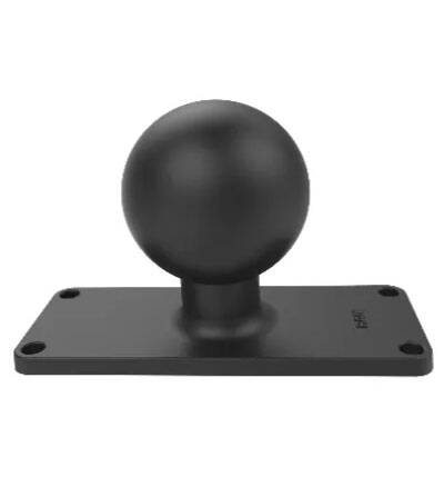 RAM Mounts Ball Base with 1.5" x 4.5" 4-Hole Pattern - D Size - Radioworld