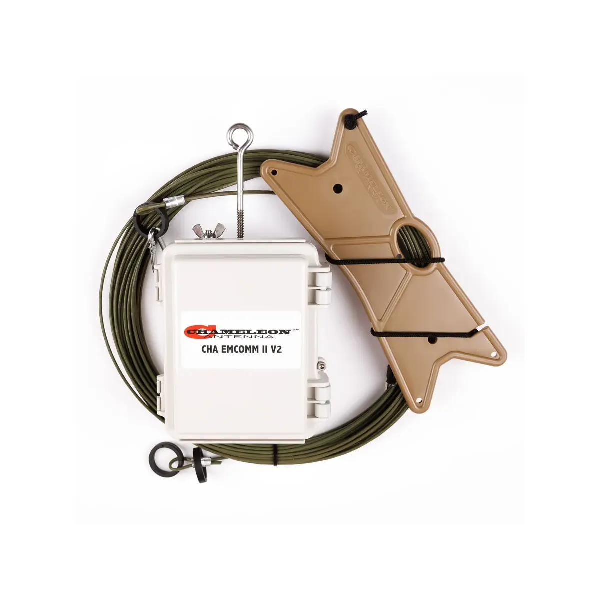Chameleon Antenna CHA EMCOMM II V2 Base Portable HFAntenna 160-6 m 500W ...