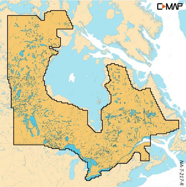 C-Map CMAP Reveal X Canada Lakes East - Radioworld