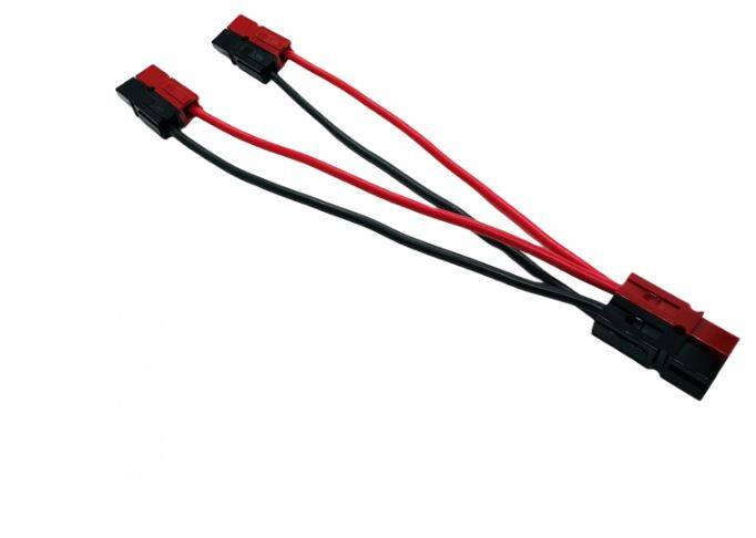 12Volt Power Powerpole Y Splitter Cable 14 AWG 6 Inch Length - Radioworld