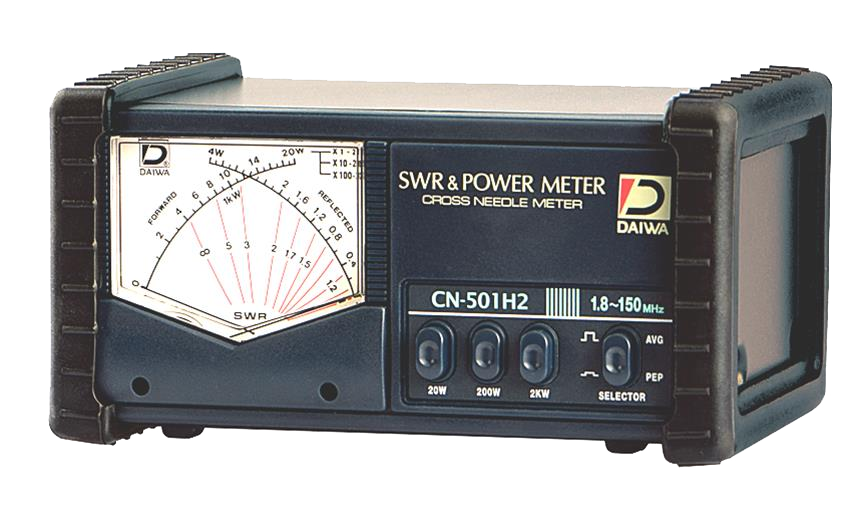 Daiwa CN-501H2 Cross-Needle SWR / Power Meter 1.8 - 150 MHz up to 2000 ...