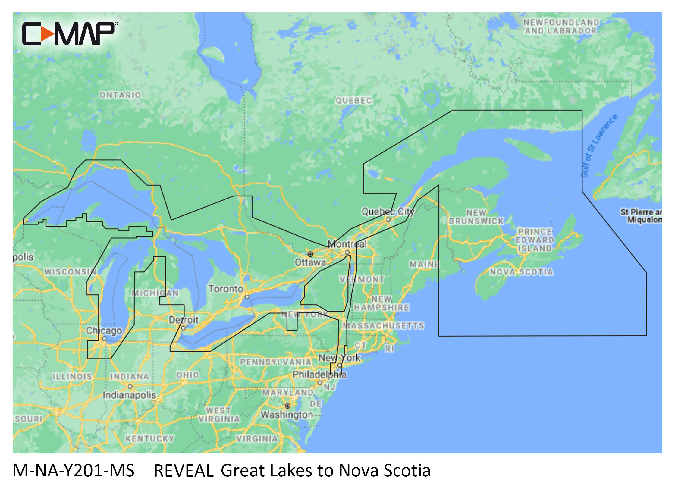 C-Map CMAP Reveal Great Lakes to Nova Scotia - Radioworld