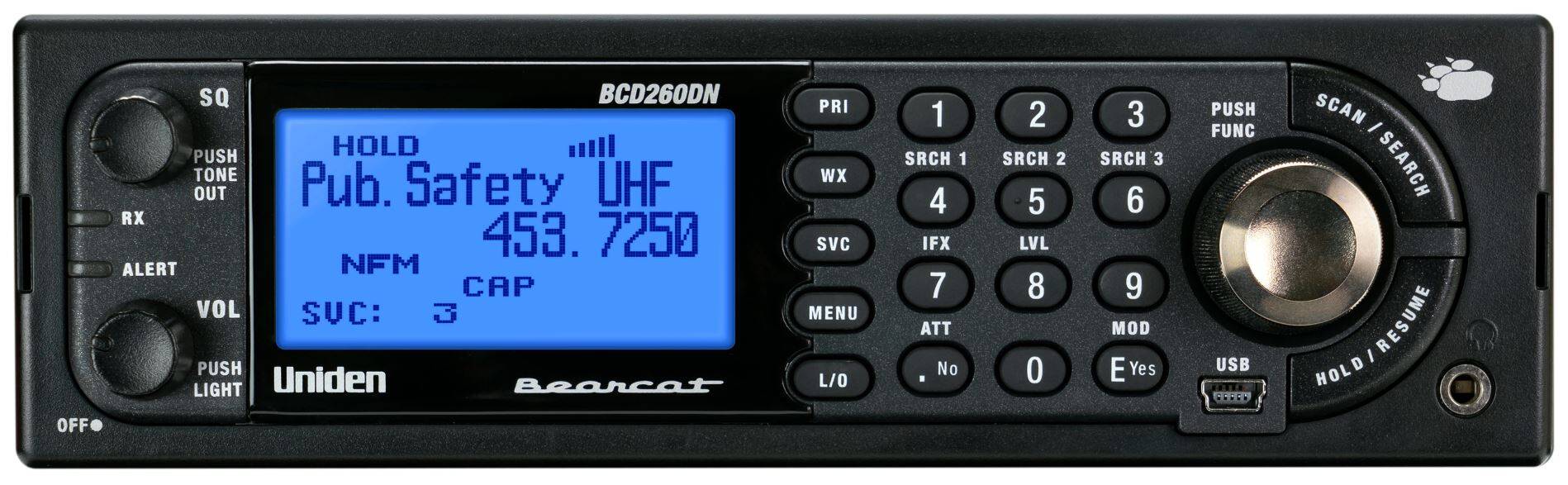 Uniden BCD260DN Mobile Or Base Scanner - Radioworld