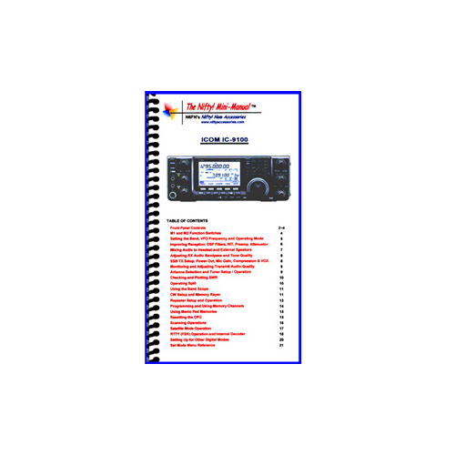 Nifty ICOM IC-9100 Mini-Manual - Radioworld